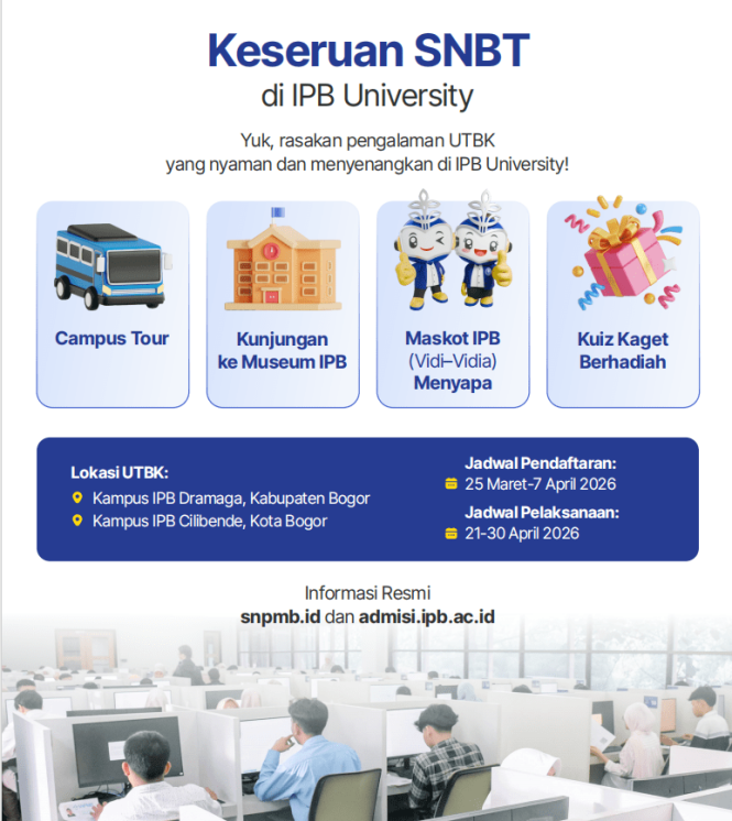 Info Resmi PMB IPB University Tahun 2026, Ini Cara Daftar dan ...