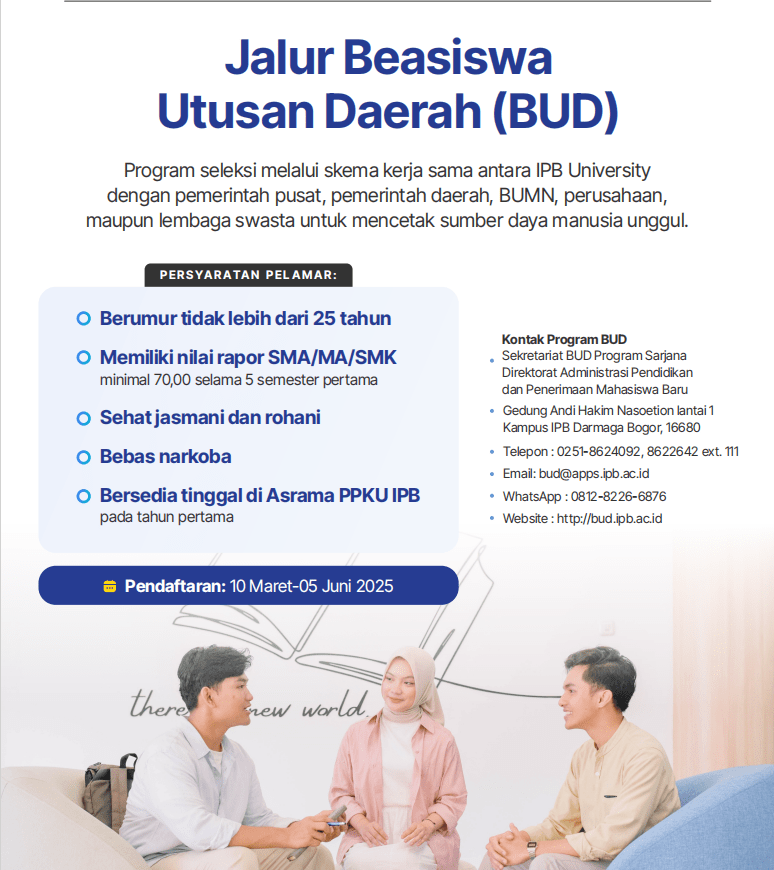 Info Resmi PMB IPB University Tahun 2026, Ini Cara Daftar dan ...